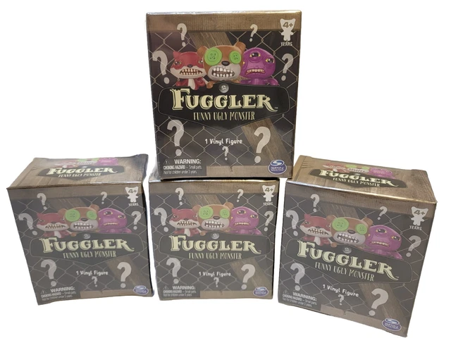 NEW SEALED SET Of 4 Fuggler Funny Ugly Monsters Vinyl Figure Blind ...