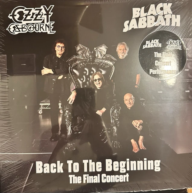 OZZY OSBOURNE & Black Sabbath Back To The Beginning LIVE Vinyl 2 LP ...