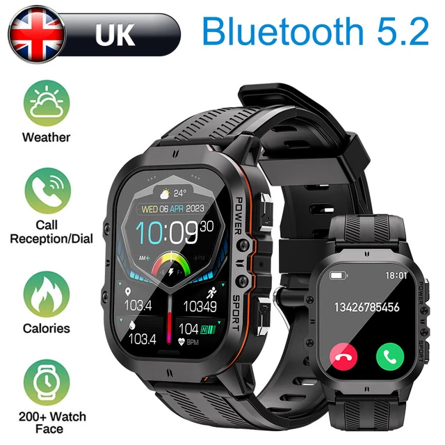 SMART WATCH MEN Women Waterproof Smartwatch Bluetooth for iPhone ...