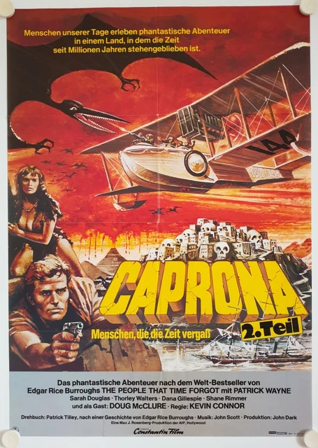 AFFICHE CINÉMA CAPRONA - LE CONTINENT OUBLIÉ 1977 CONNOR - 60x80 EUR 25 ...