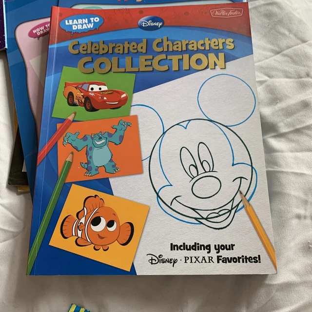 LEARN TO DRAW Disney: Celebrated Characters Collection: Including Your ...