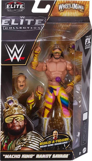 WWE MACHO MAN Randy Savage Wrestling Figure-Basic Wrestlemania 37 Series-Mattel £10.00 - PicClick UK