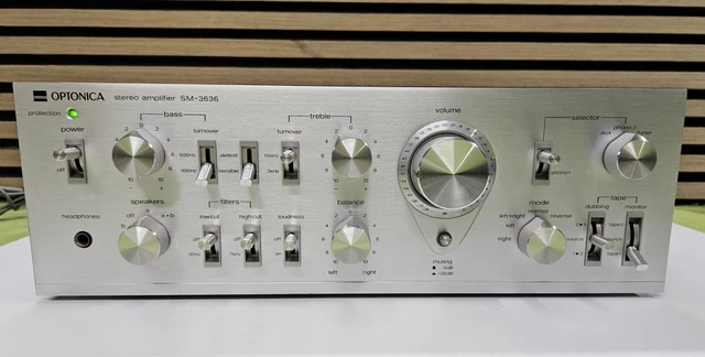 AMPLIFICATEUR SHARP OPTONICA SM-3636 Made In JAPAN EUR 299,00 - PicClick FR