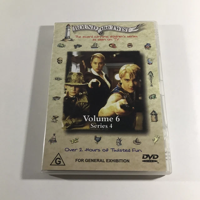 ROUND THE TWIST Volume 6 Series 4 DVD Region 4 PAL Television Show $12. ...