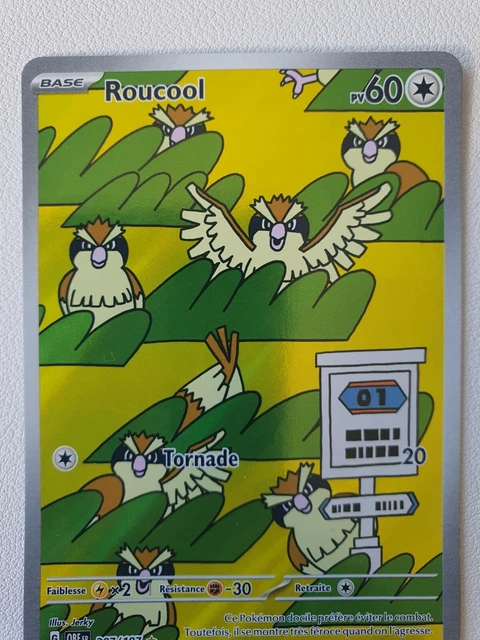CARTE POKEMON ROUCOOL FA 207/197 Flammes Obsidiennes Rare Neuf EUR 1,00 ...