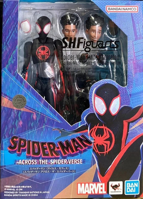 FIGURA SPIDER-MAN: ACROSS the Spiderverse SH Figuarts Miles Morales ...