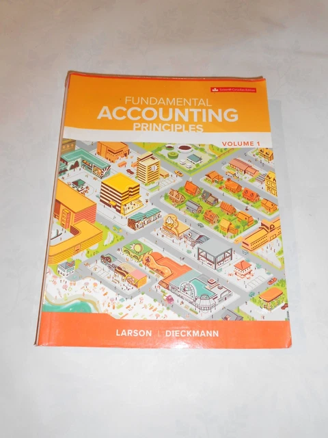 TEXTBOOK FUNDAMENTAL ACCOUNTING PRINCIPLES Vol. 1 16th Canadian Ed ...