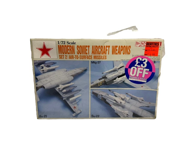 MODERN SOVIET AIRCRAFT WEAPON SET 2 AIR-TO-SURFACE DRAGON 2505 Boxed 1: ...