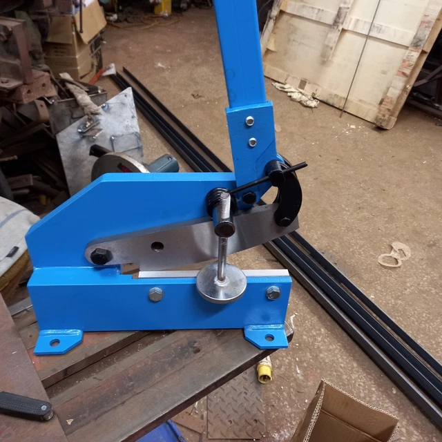 200MM METAL CUTTING Bench Mounted Manual Hand Shear Sheet Cutter ...