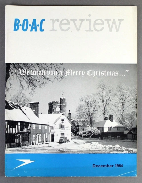 BOAC REVIEW AIRLINE Staff Magazine December 1964 B.o.a.c. Kangaroo ...