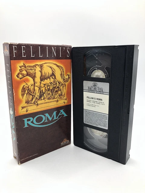 ROMA (FELLINI, 1972) Used VHS $9.99 - PicClick CA
