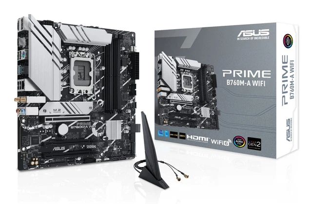 ASUS PRIME B760M-A WIFI Intel B760 LGA 1700 micro ATX £148.86 - PicClick UK