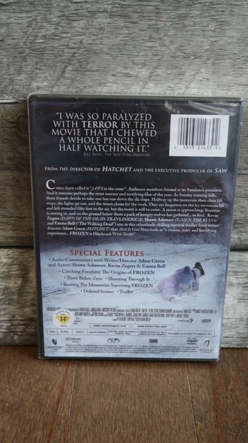 FROZEN DVD ADAM Green(DIR) $7.99 - PicClick CA