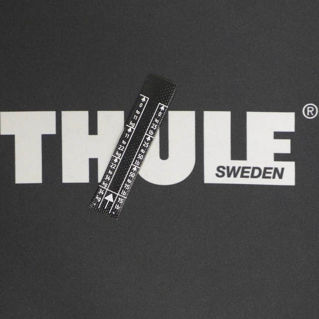 THULE STICKER ADJUSTMENT Scale for Chariot CX 1 2 Captain Chinook 1 2 ...
