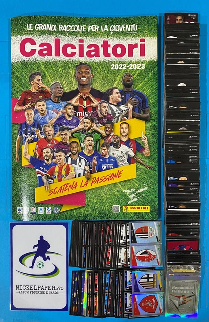 PANINI FOOTBALLERS FIGURES 2022-23 2023 Album + Complete Set 667 ...