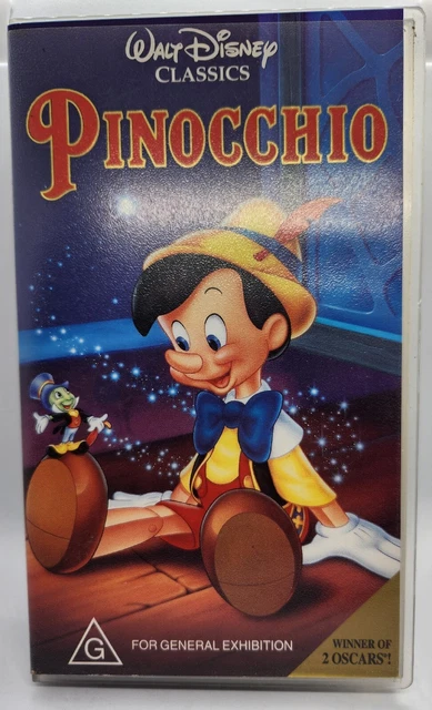 WALT DISNEY CLASSICS Pinocchio VHS Video Movie EUR 12,68 - PicClick FR