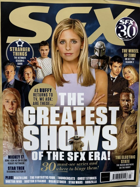 SFX MAGAZINE MARCH 2025 #389 Sarah Michelle Gellar Stranger Things ...