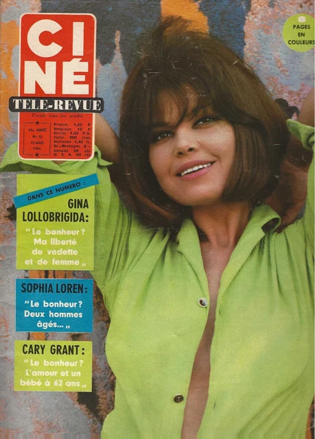 CINÉ TÉLÉ REVUE n° 10 - Luciana Gilli - Keir Dullea (Mars 1966) EUR 5 ...