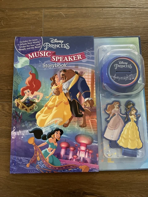 DISNEY PRINCESS MUSIC Speaker Storybook Song Little Mermaid Beauty ...