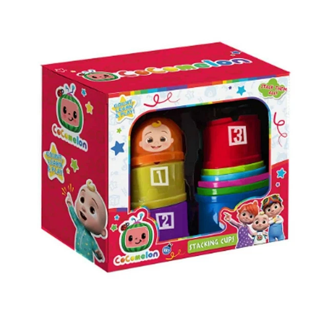 JEU JOUET COCOMELON Bâtiments Jeux Tasses Empilables pour Enfants EUR 14,66 - PicClick FR
