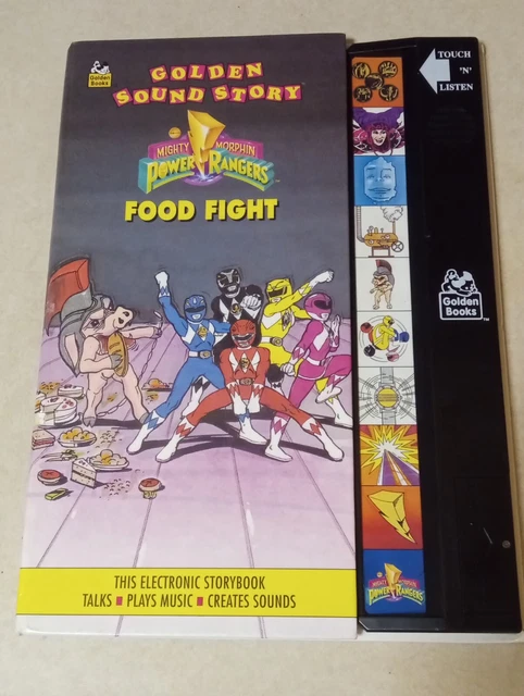 1994 POWER RANGERS Food Fight (GOLDEN SOUND STORY Working Sounds ...