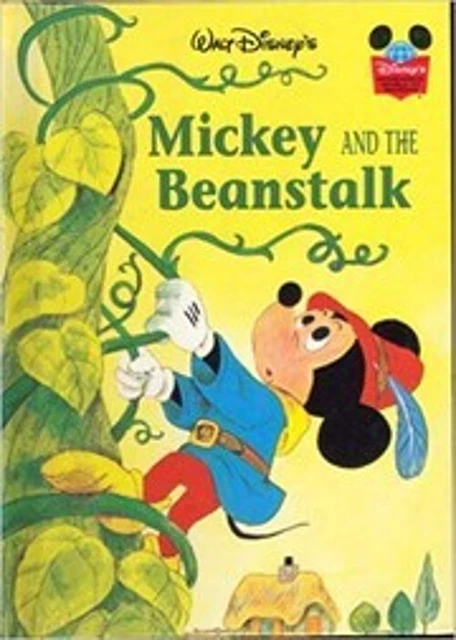 MICKEY ET THE Beanstalk de Disney Merveilleux Monde De la Lecture Walt ...