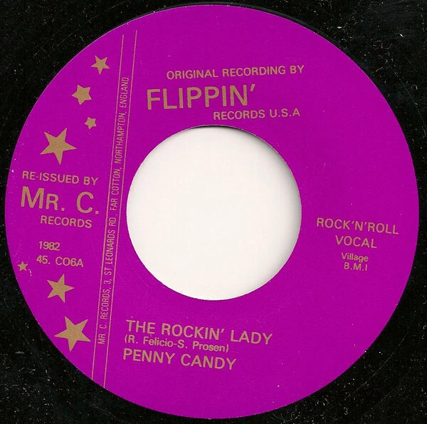 PENNY CANDY - The Rockin' Lady / Why Each Night - Used Vinyl Record 7 ...