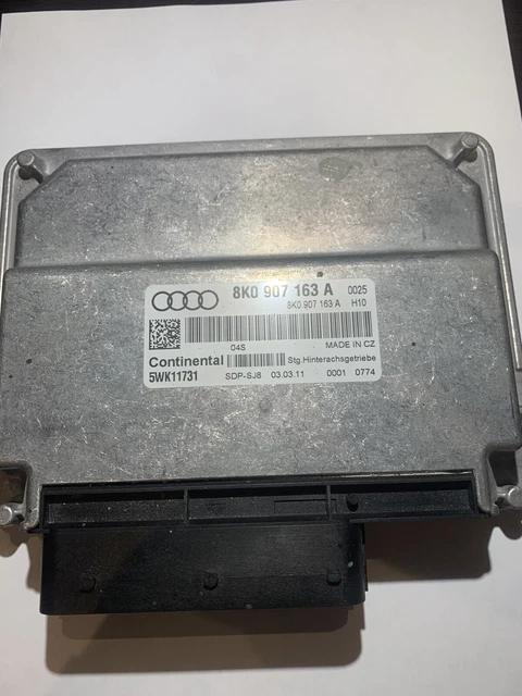 AUDI RS4-RS5-A4 B8 Rear Differential Controls Module ECU 8K0907163B ...