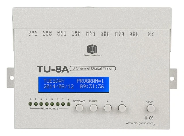 DANFOSS 841 842 Alternate Replacement Digital Timer Unit, 8 Channel ...