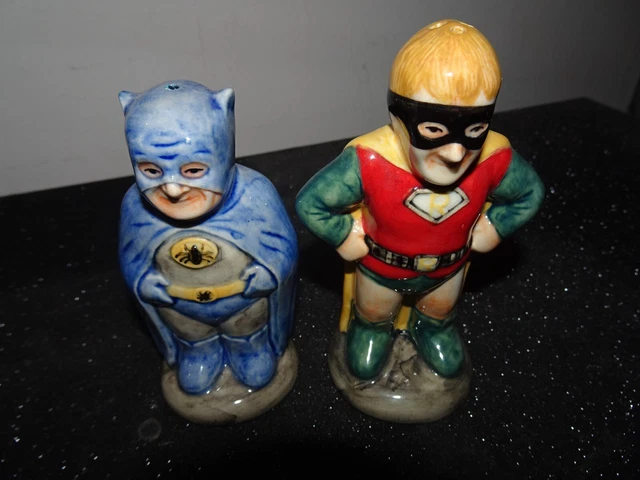 ONLY FOOLS AND Horses memorabilia Batman and Robin Salt & Pepper £34.99 ...