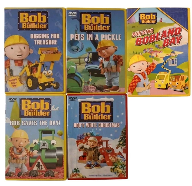 BOB THE BUILDER DVD Lot HIT Yes We Can Build Saves The Day Bobland ...