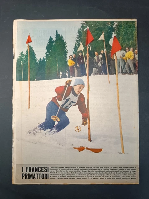 RIVISTA LO SPORT ILLUSTRATO n. 52 (1960) Arienti, Manfredini, Sivori ...