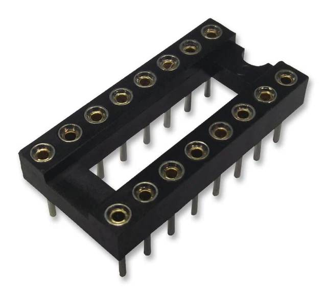 SUPPORT DE CIRCUIT Intégré, DIL, 0,3", 16 Voies - 2227MC-16-03-09-F1 ...