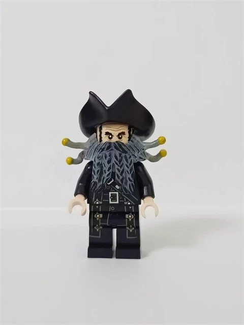 LEGO PIRATES OF the Caribbean Minifigure Blackbeard poc007 4192 4195 ...