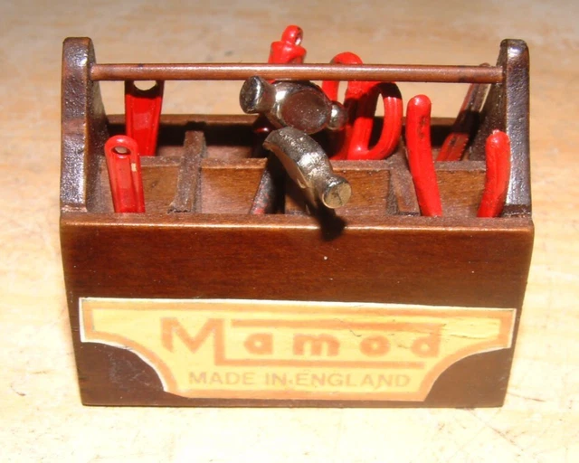 VINTAGE MAMOD WORKSHOP STEAM ENGINE TOOL BOX & 8 TOOLS Live Steam ...