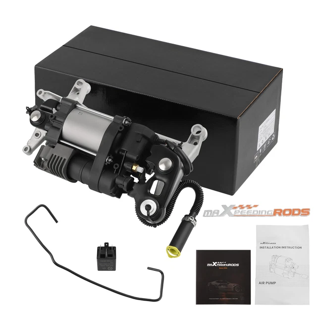 AIR SUSPENSION COMPRESSOR For Porsche Cayenne 92A VW Touareg 7P5 7P6 ...