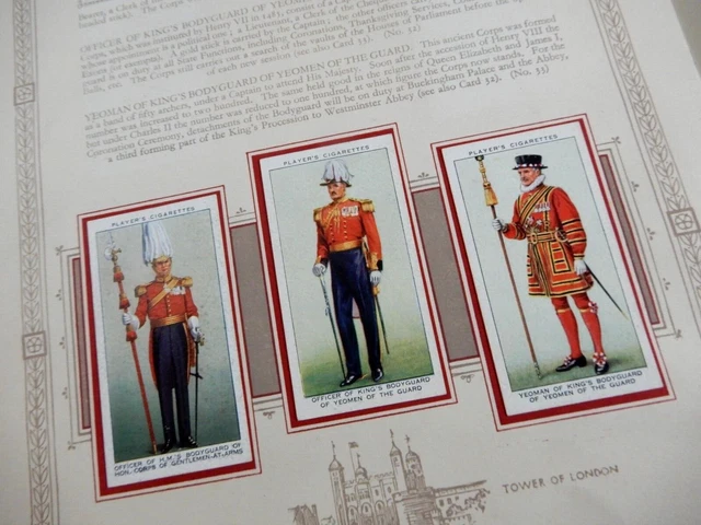 PLAYER'S CARDS ALBUM Coronation of King George VI & HM Queen Elizabeth ...