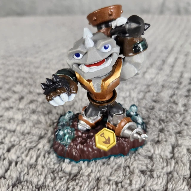SKYLANDERS SWAP FORCE Rubble Rouser Character Figure Earth Element ...