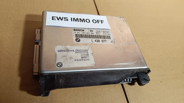 BMW E36 318IS 318ti Z3 1.9 M44 M44B19 ENGINE CONTROL UNIT ECU DME 0261203667 EWS £206.61 ...
