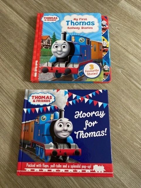 THOMAS AND FRIENDS Book Bundle My First Railway Stories & Hooray for ...