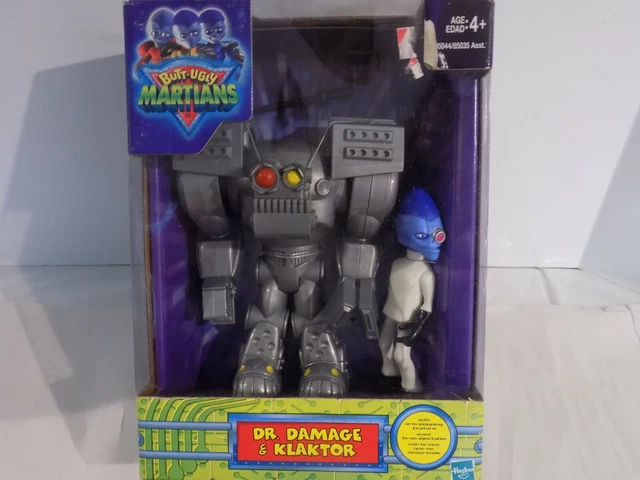 BUTT UGLY MARTIANS Dr Damage and Klaktor 2001 Hasbro $33.00 - PicClick CA