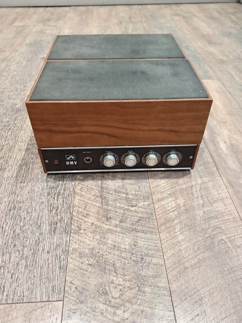 HMV MODEL 2025 Vintage 1970s Stereo Record Player with Speakers £35.00 ...