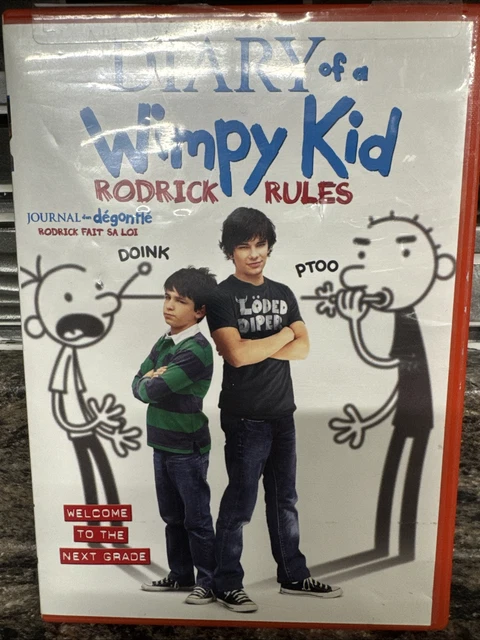 DIARY OF A Wimpy Kid: Rodrick Rules (DVD, 2011, Canadian French) $6.99 ...