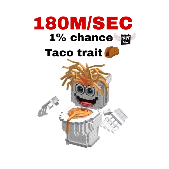SPAGHETTI TUALETTI 180M/SEC taco Trait 🌮 🚽 EUR 23,00 - PicClick DE