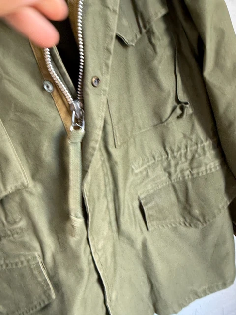 VINTAGE 1960S US Army M-65 Field Jacket Vietnam Era Cold Weather jacket ...