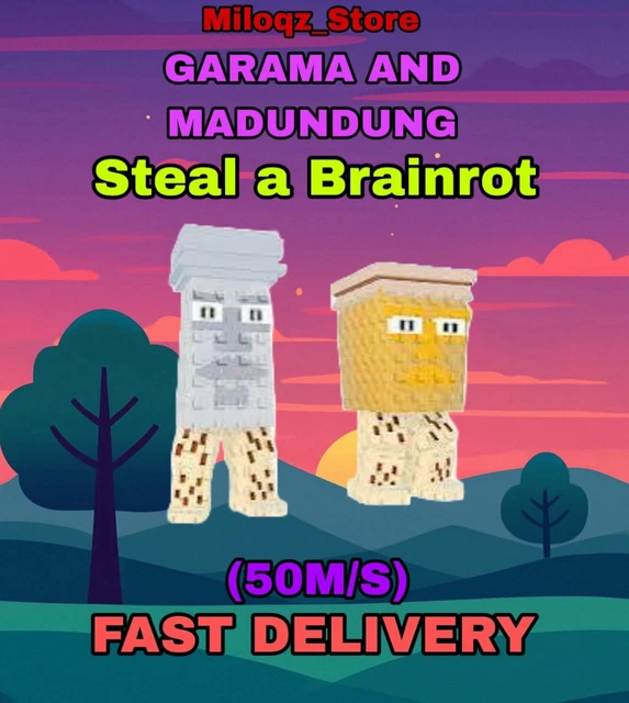 🌈GARAMA AND MADUNDUNG🌈 - Steal A Brainrot | 💸650M/S💸 | 3 Traits 🧪 EUR ...