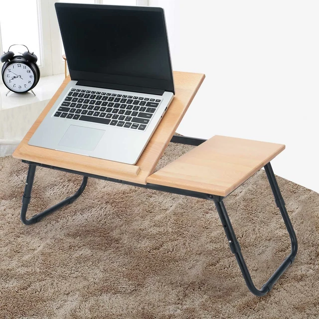 ADJUSTABLE PORTABLE LAPTOP Stand Table Lazy Lap Sofa Bed PC Notebook ...