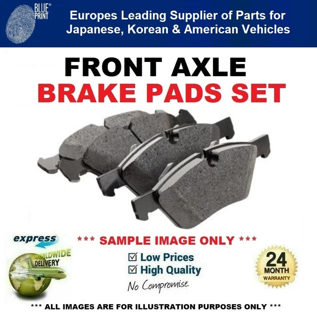 ADL BLUEPRINT FRONT AXLE BRAKE PADS for SUZUKI SWIFT V 1.0 SHVS 2017-on ...