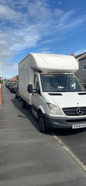 MERCEDES SPRINTER LUTON van tail lift box van £2,850.00 - PicClick UK