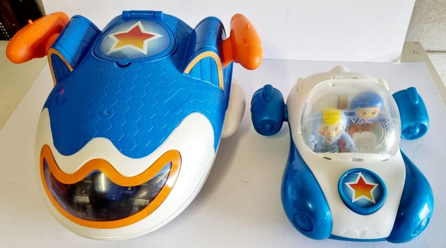 GO JETTERS JET Pad Headquarters + Vroomster Car Vehicle Bundle Kids ...